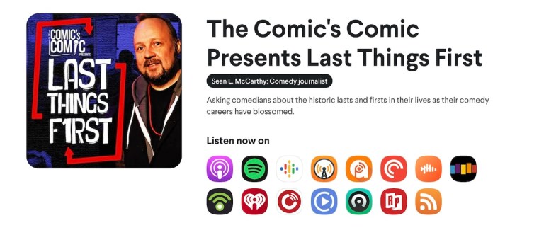 Last Things First: Saaniya Abbas – From The Comic's Comic